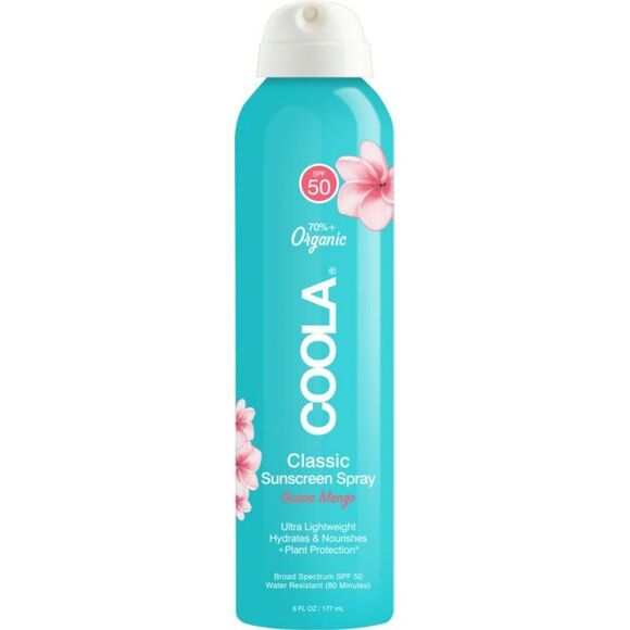 COOLA | Bath & Body | Classic Body Organic Sunscreen Spray Spf 5 Guava ...